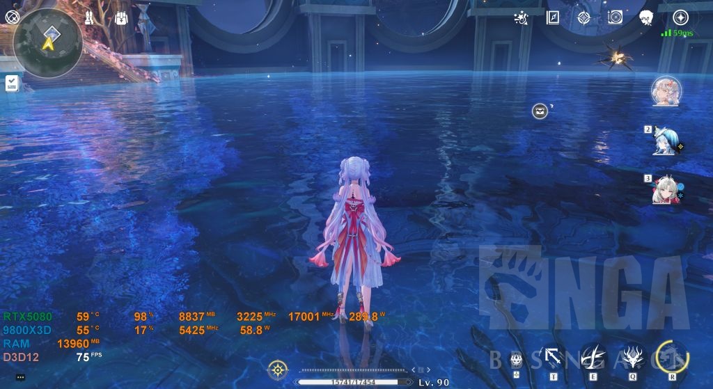 [破事氵] 魔鹰5090d鸣潮 n卡hdr和滤镜，dlss全高和关闭dlss性能测试，强如5090d也无法战胜。 NGA玩家社区