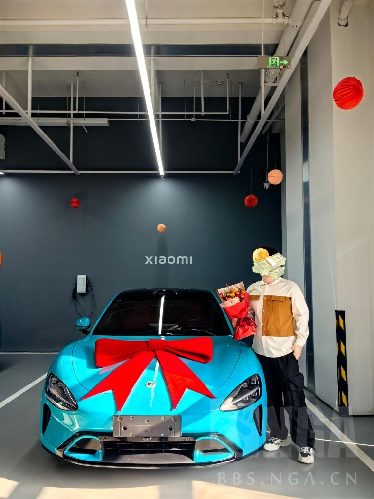 [车版专栏-提车作业] SU7MAX海湾蓝提车作业 NGA玩家社区