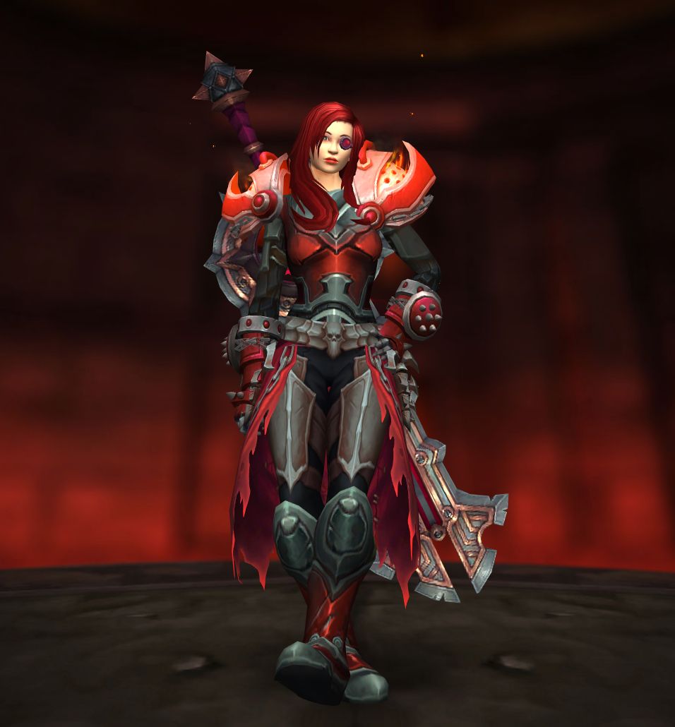 [板甲]整了套机甲风人类女战士，这个板甲裤子挺帅 NGA玩家社区