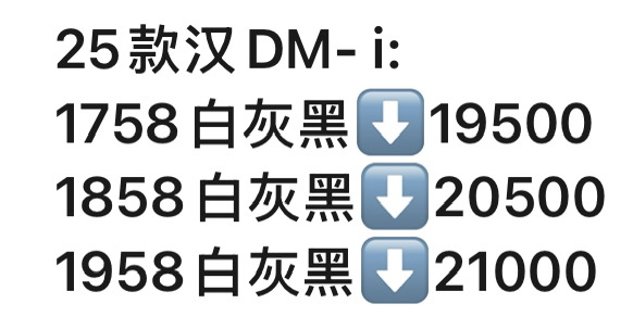 补个提车作业，25年入了非智驾款汉dmi精英，不是智驾用不上，实在是非智驾款太香了 NGA玩家社区