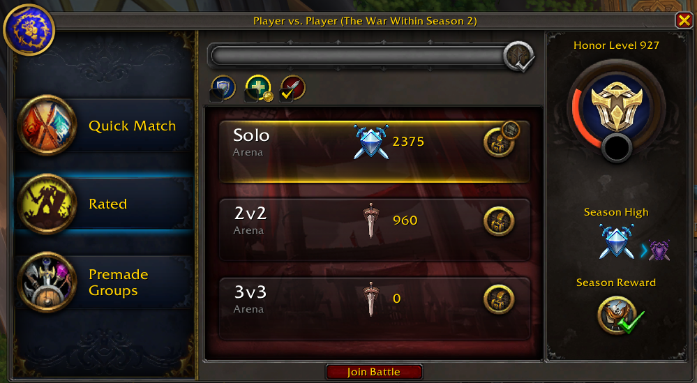 分享个自用WA，屏蔽闪电战+评级战场，简洁PVP排队界面 NGA玩家社区