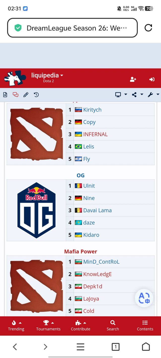 看完g2，看了眼西欧海选 NGA玩家社区