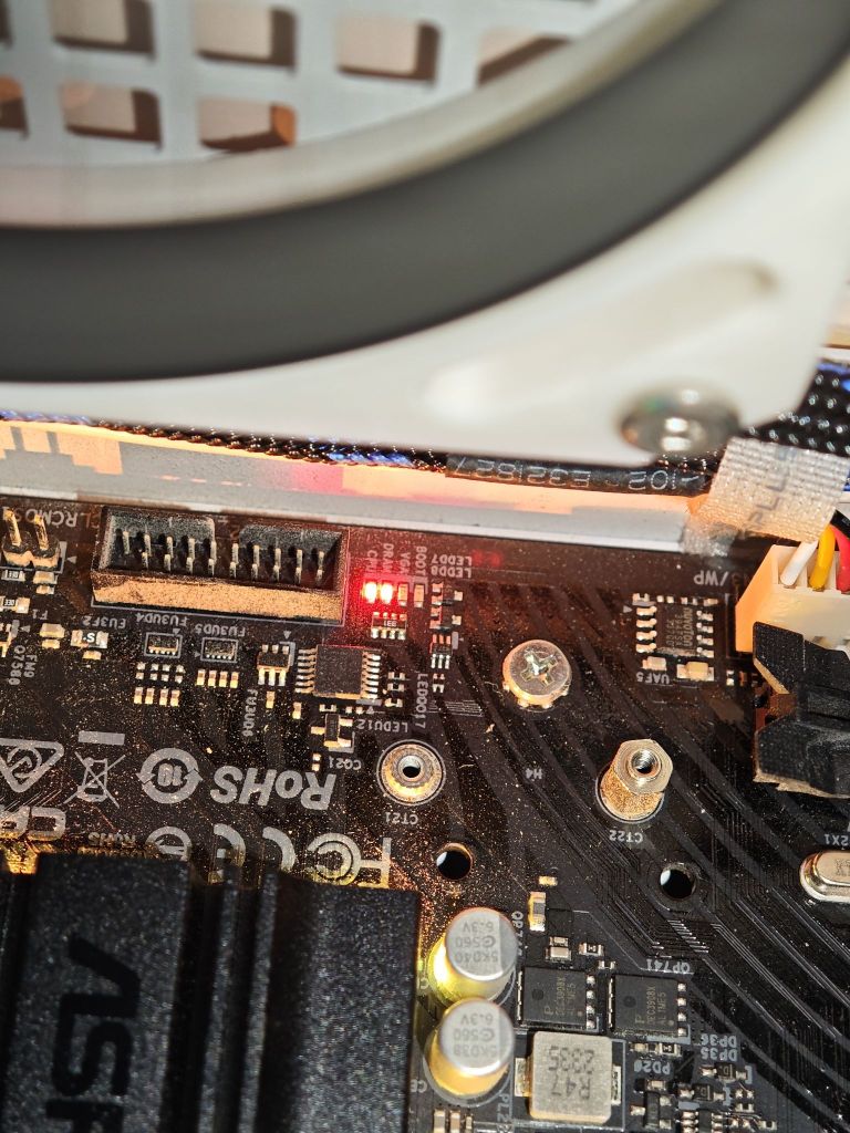 电脑故障求助，CPU灯和DRAM灯常亮(已破案，CPU坏了) NGA玩家社区