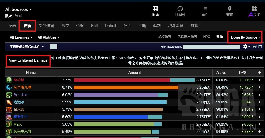 [教程] [原创] WCL表达式超大型普及贴 NGA玩家社区