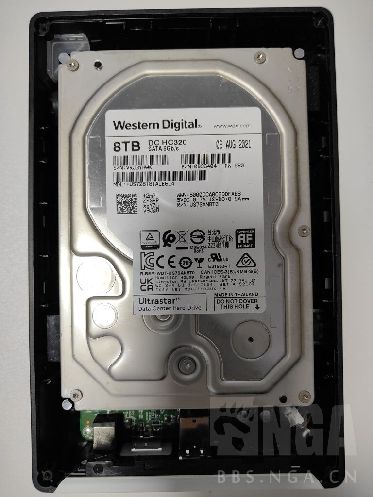出8T硬盘和d10硬盘盒 NGA玩家社区