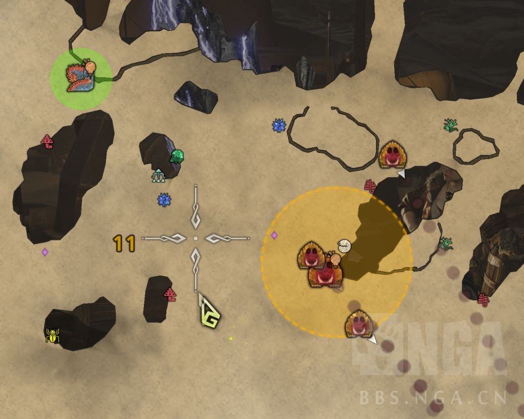 [Wilds] 地图上的小圆圈代表什么意思？ NGA玩家社区