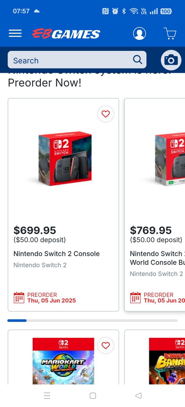 [Switch相关]澳洲Ebgames游戏店NS2价格 NGA玩家社区