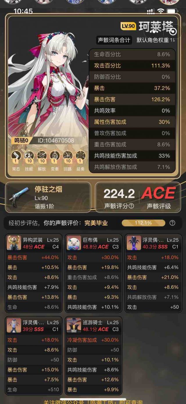 [破事氵]含晒，我的00小土豆声骸分ace了 NGA玩家社区