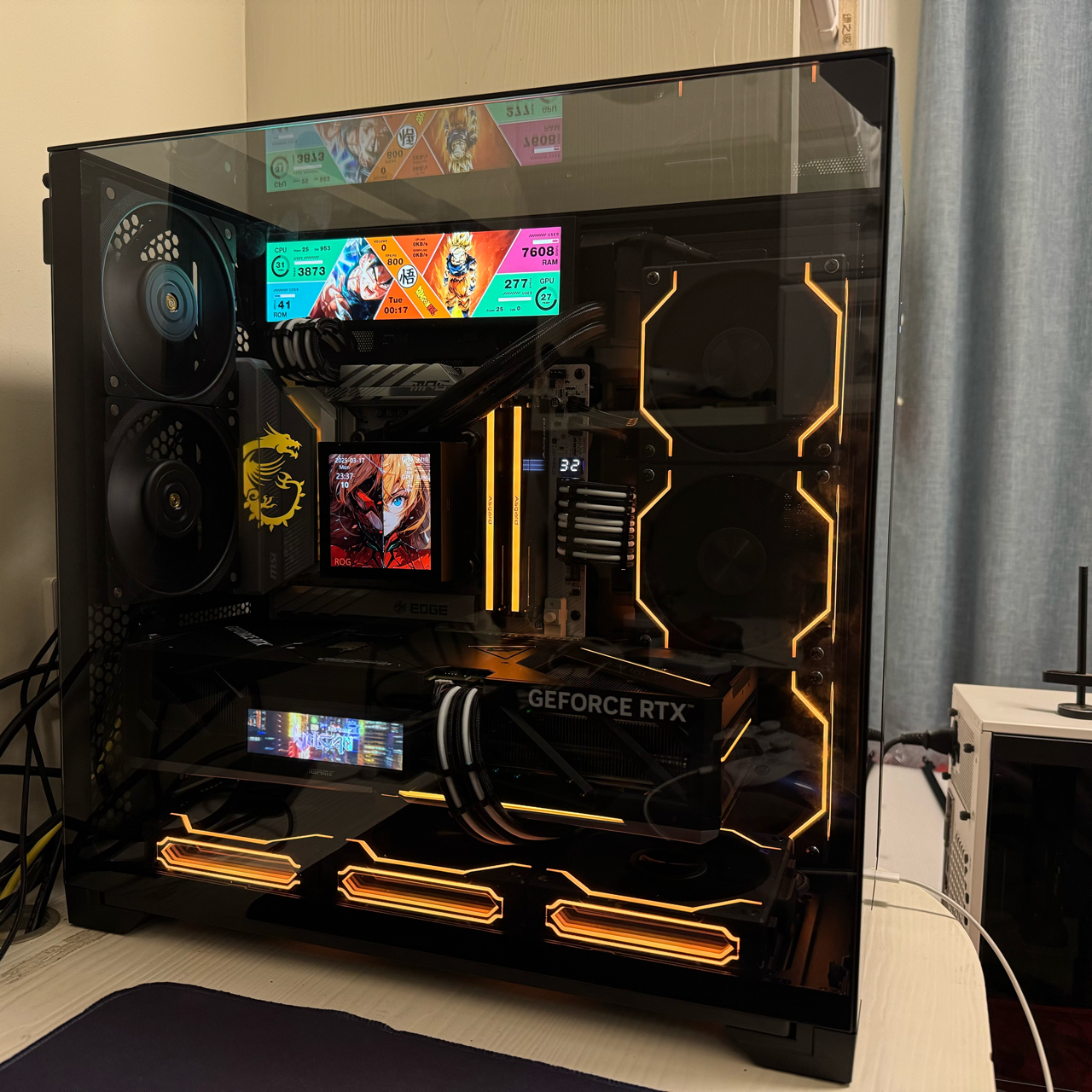 [硬件求助] 联力o11 vision compact 白色机箱静音风扇选什么好？ NGA玩家社区