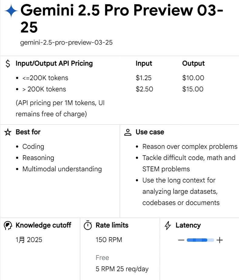 gemini 2.5 pro preview太好用了有点害怕 NGA玩家社区