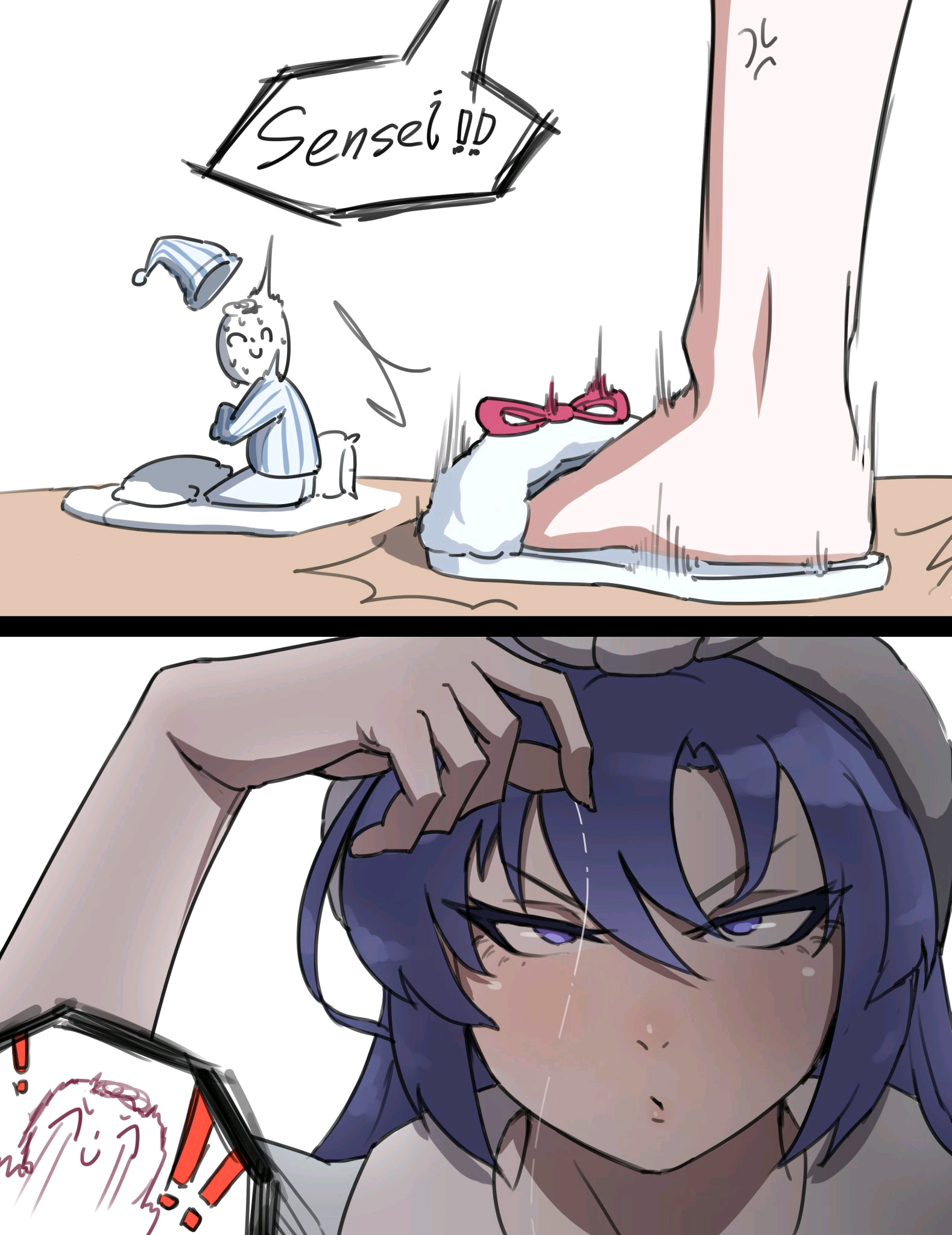 [同人搬运] 优香:sensei！请你解释一下这根头发 NGA玩家社区