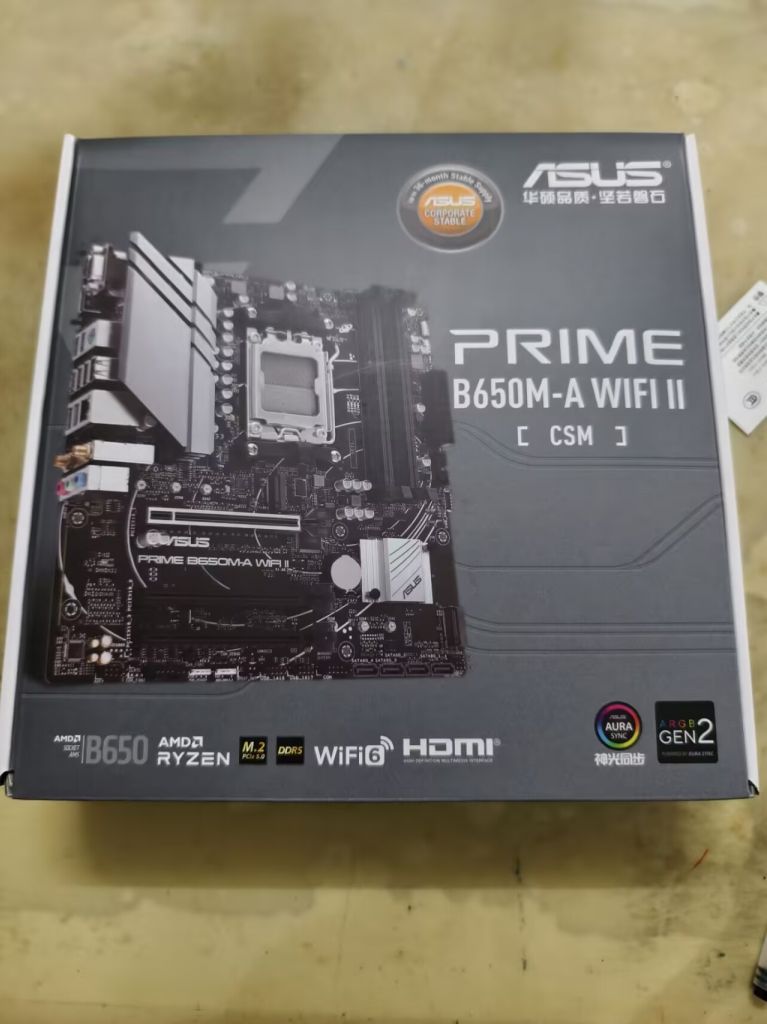 [电脑硬件] ASUS PRIME B650M -A WIFI II 箱说全 NGA玩家社区