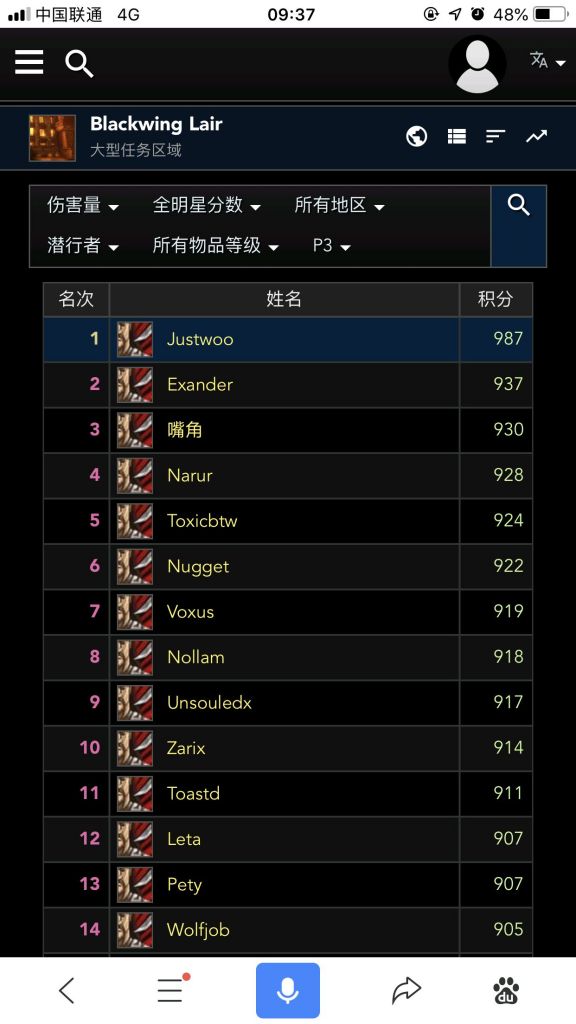 [求指点] R14以后匕首贼副手武器选择。 NGA玩家社区