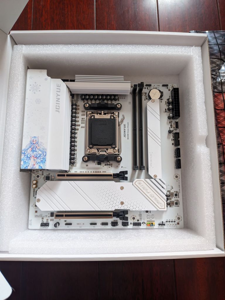 精粤B650M拿到了，简单开个箱和试下内存[补测长鑫d5] NGA玩家社区