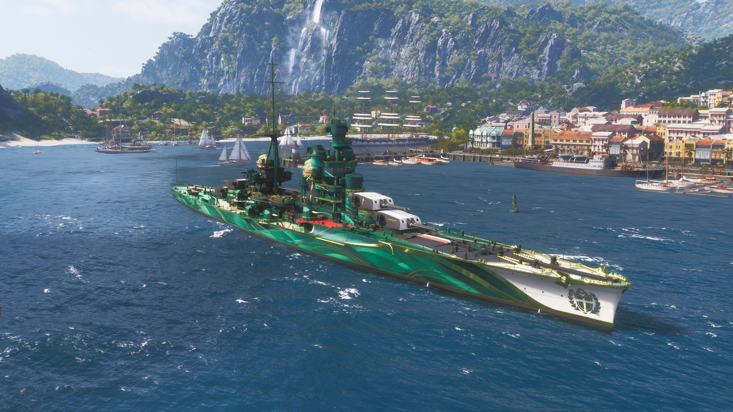 [WG服] 碧蓝联动船14.4PT港口预览 NGA玩家社区