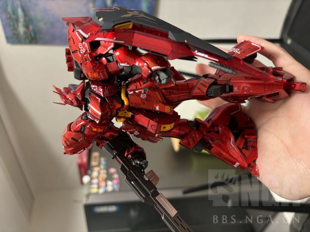 [技术交流]我有一个基地彩透rg沙扎比，想找个代工做成最新的那个彩透电镀基地限定 NGA玩家社区