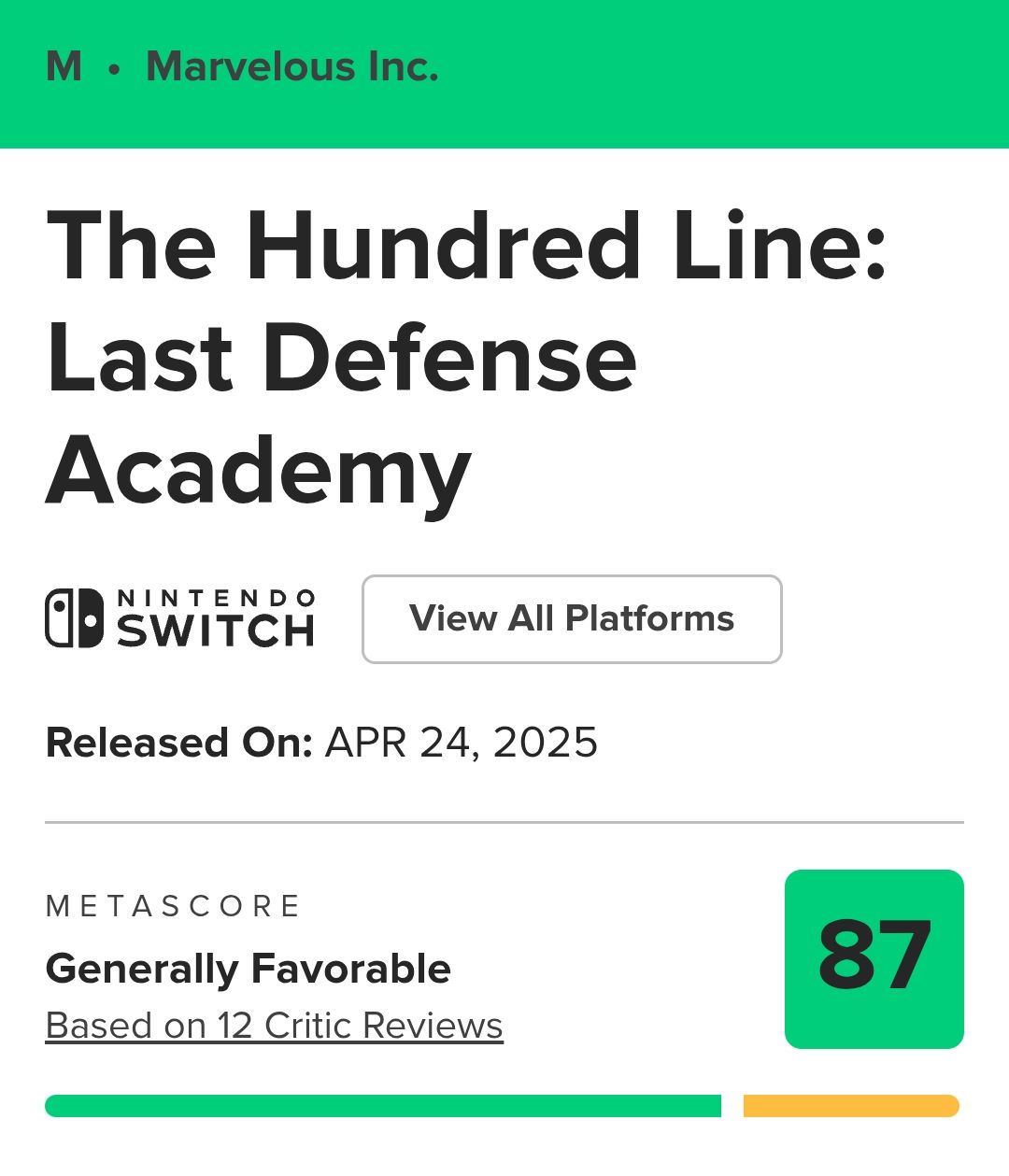百日战记mc开分87 NGA玩家社区