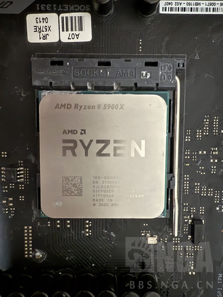 出5900x+x570+8g*2板U NGA玩家社区