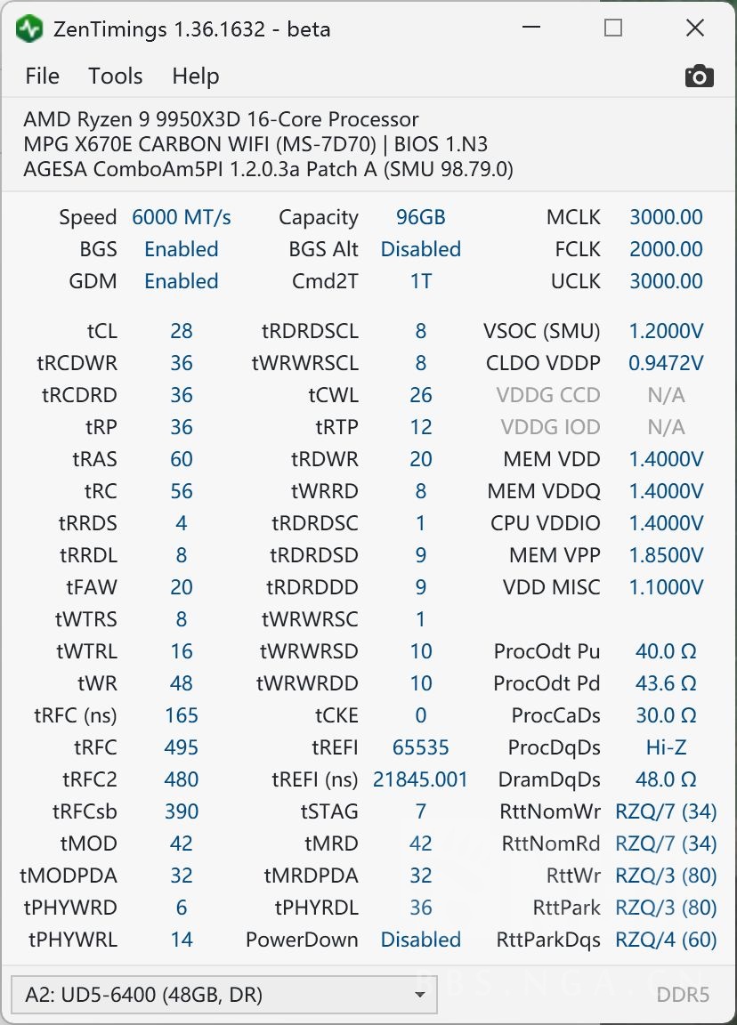 我这套983+96G内存是不是有问题 NGA玩家社区