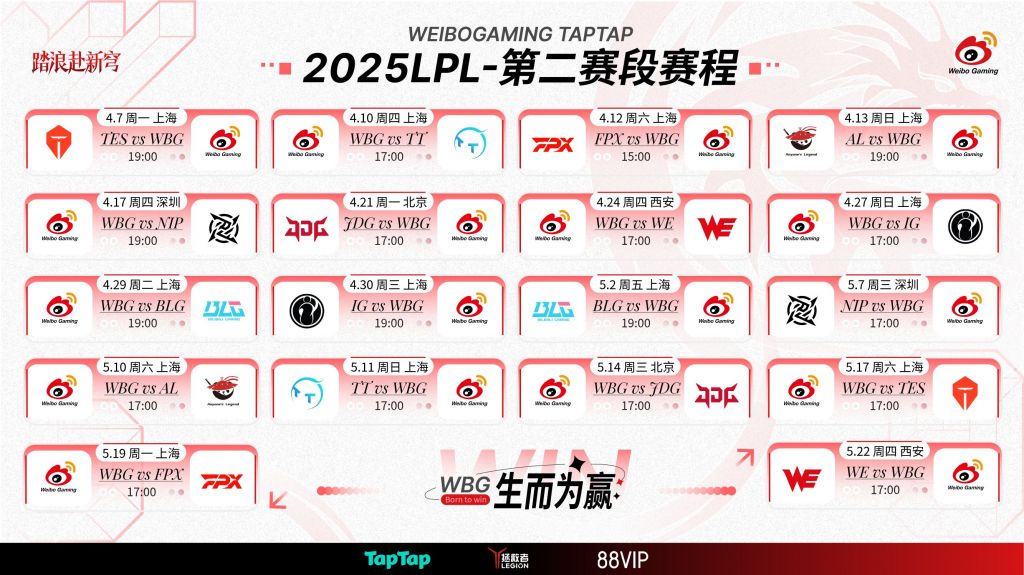 [本赛区赛事]WBG这赛程好变态啊 178