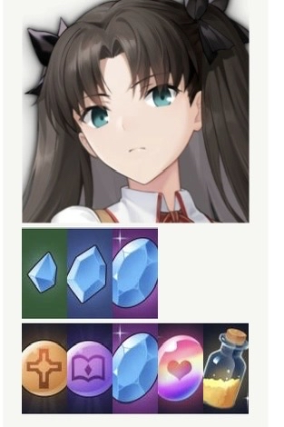 [雀魂]fate hf联动角色契约道具(两饼干一宝石一画) NGA玩家社区