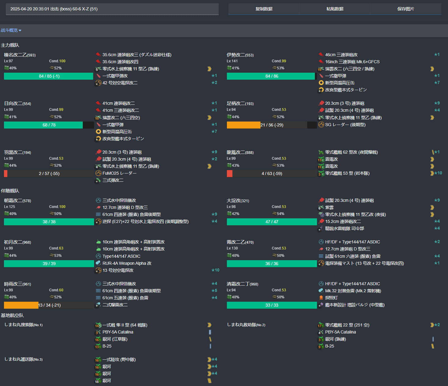 [舰colle] E6乙捞岛根丸131败小吐黑水+求解惑 NGA玩家社区