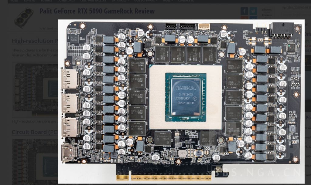 [硬件产品讨论] 5090D 星曜 踏雪 PCB是完全一样的？ 眼尖的来找找不同 NGA玩家社区