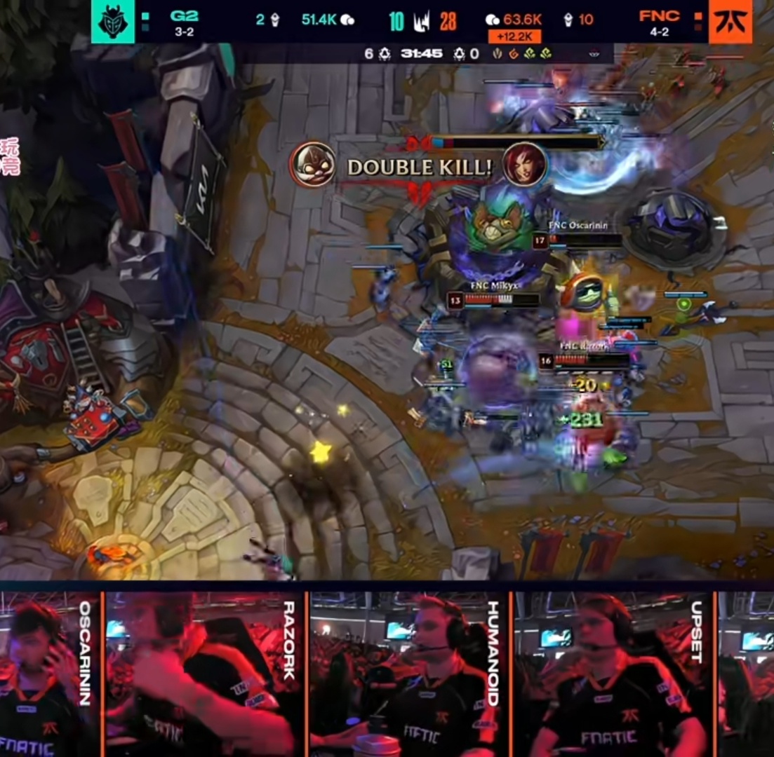 [外赛区赛事]中单酒桶难救低能上下，Fnatic让一追二送G2三连败！ NGA玩家社区