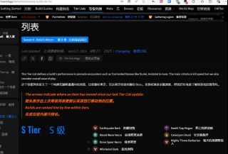 [讨论] maxroll给出S8赛季开局强势职业 NGA玩家社区
