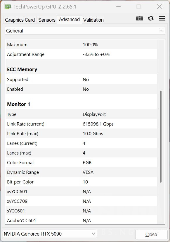 为什么我的GPU-Z的Link rate current 显示60g NGA玩家社区