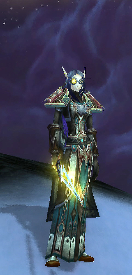 [其他] 刷了一套外域的黑紫色T2套，大家觉得黑紫色T2套和BWL的T2套那个好看? NGA玩家社区