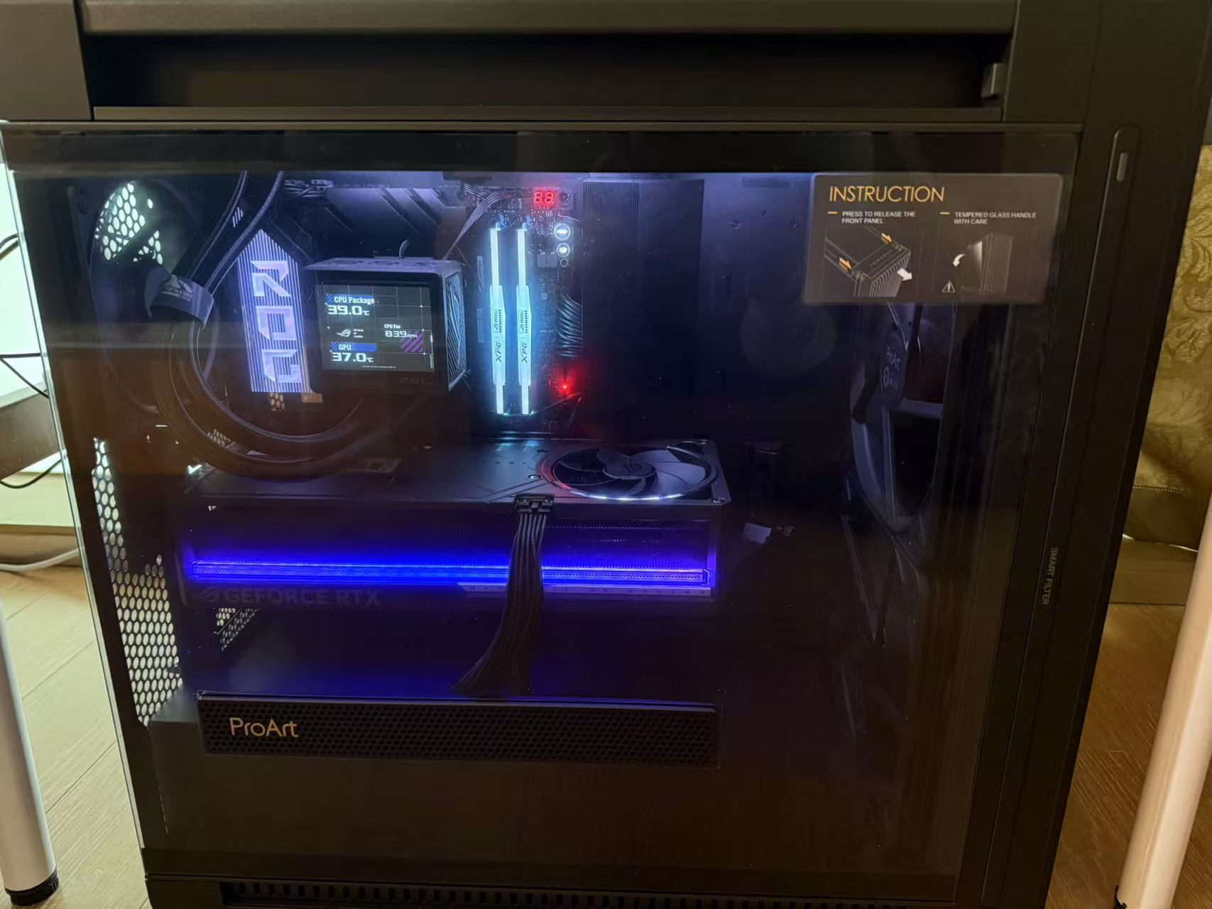 分享一下新装的机子(pa602 5080 hyper612apex) NGA玩家社区