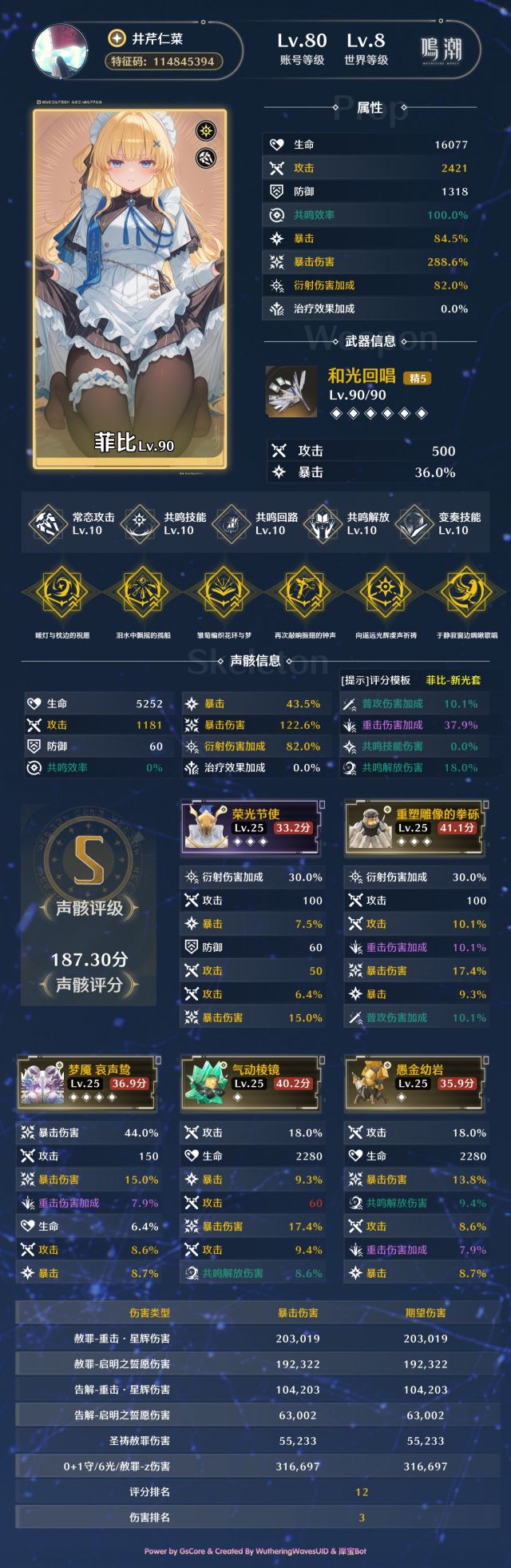 [破事氵]大世界告解6菲用带个赞妮一个e已经可以秒掉布偶贵族这种3c了 NGA玩家社区