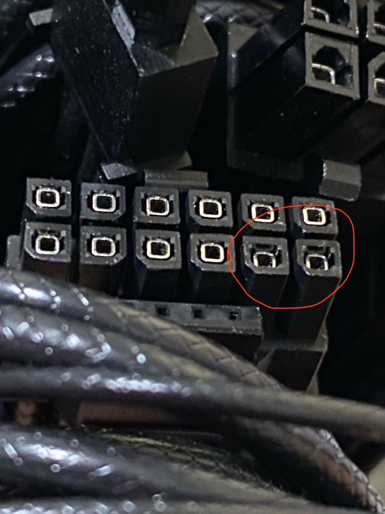 全汉电源的12v2x6电源线是这样的有问题吗？ NGA玩家社区