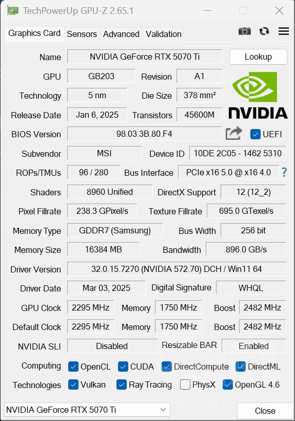 [讨论] 求助:游戏里面GPU bus usage 100%正常吗 NGA玩家社区