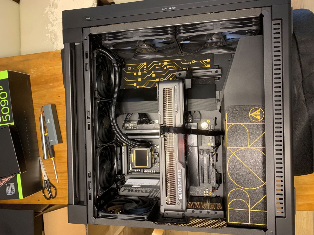 装了台A系平台的机器就很神奇...9800+5090d+64g它一开始点不亮 NGA玩家社区