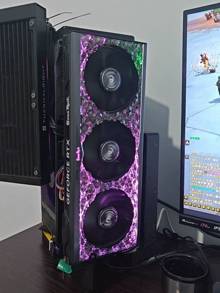 出微星3060ti，省流改同德4090散热1650到付。 NGA玩家社区