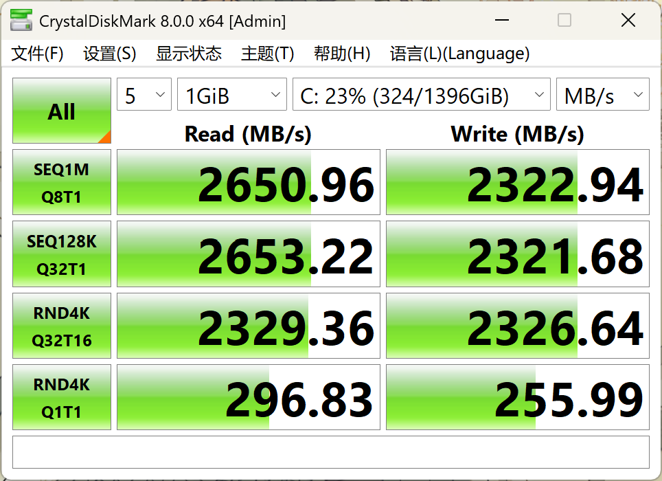 会当凌绝顶，一览众山小——P5800X 1.6T简单开箱测试 NGA玩家社区