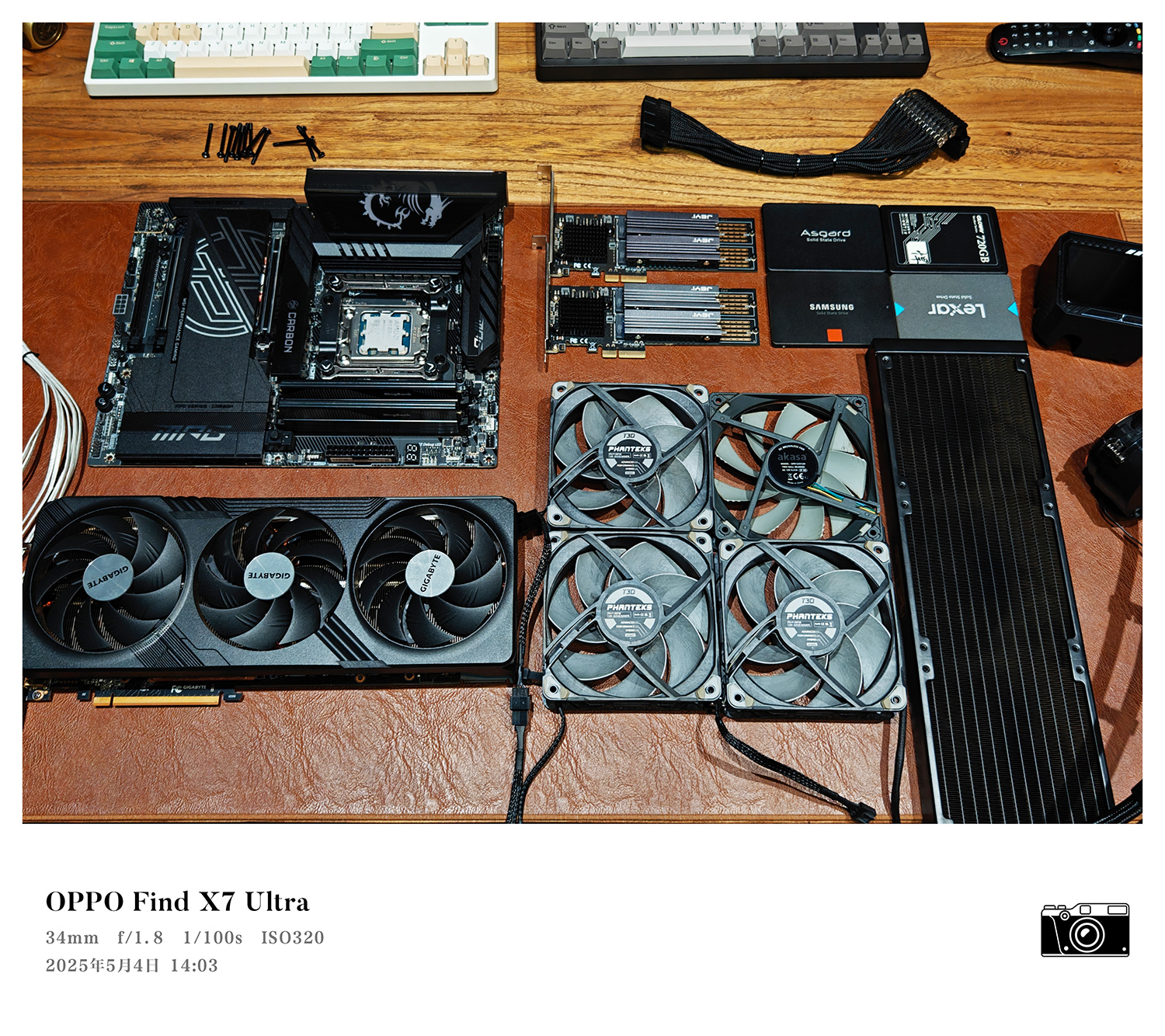 [五一换机箱作业]联力217，除了IO接口位置，其他都相当不错，居然可以360水冷夹汉堡 NGA玩家社区