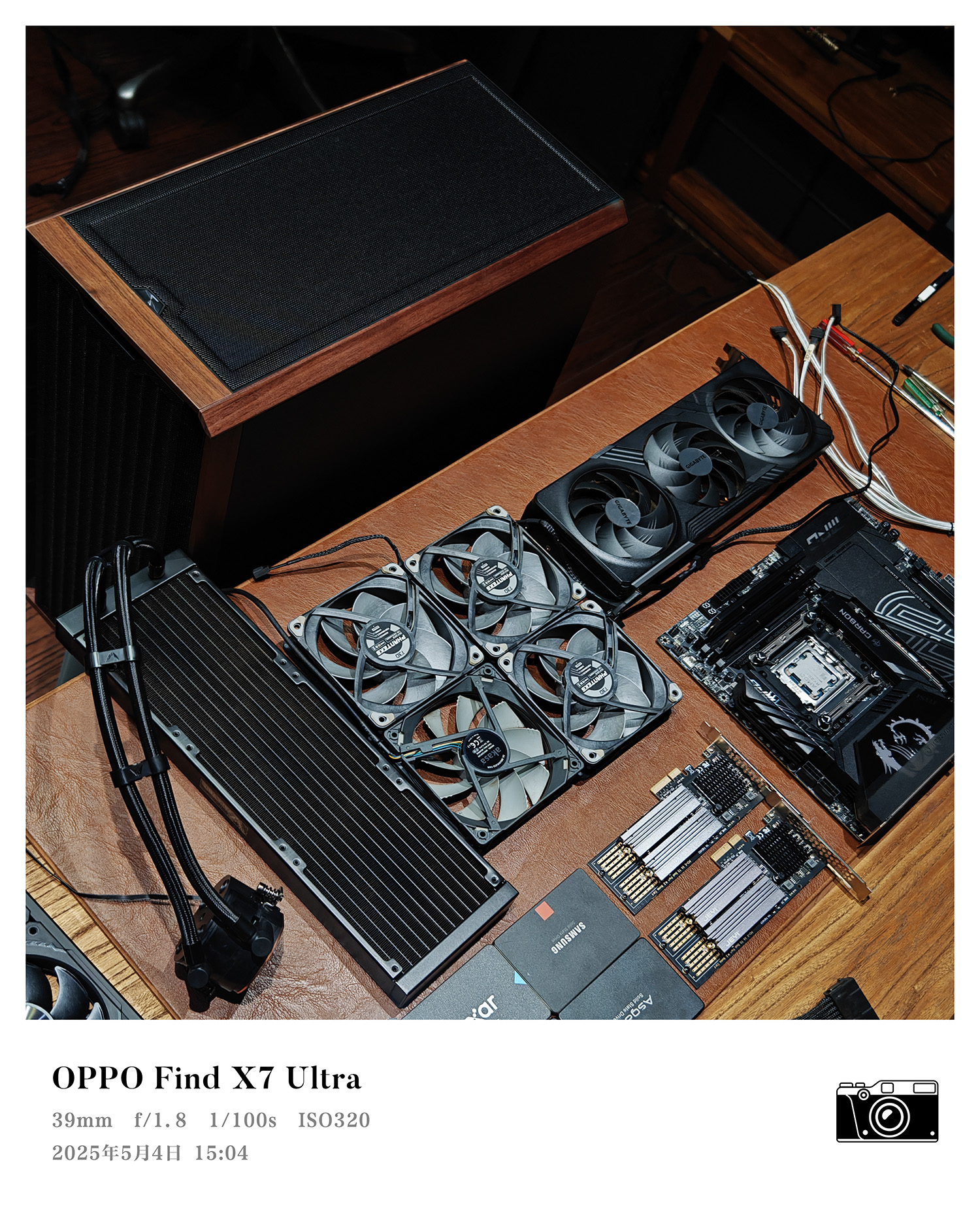 [五一换机箱作业]联力217，除了IO接口位置，其他都相当不错，居然可以360水冷夹汉堡 NGA玩家社区