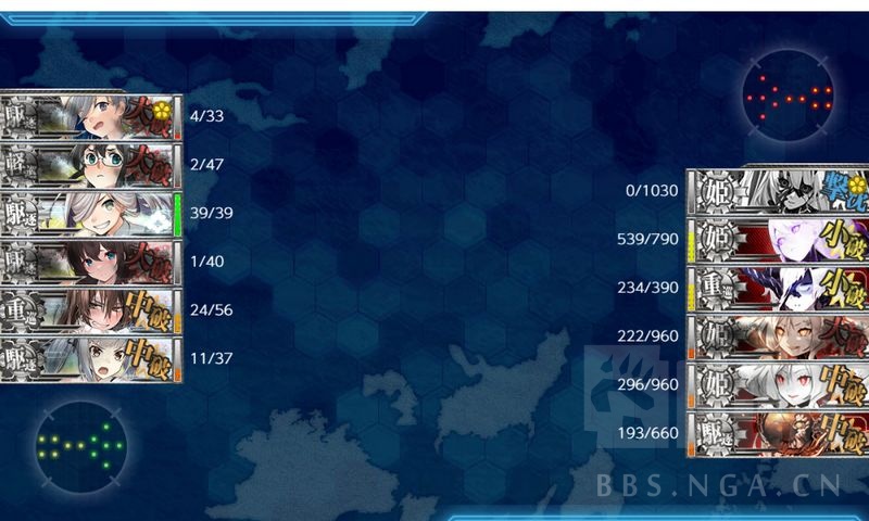[舰colle] [更新：已斩，全靠锁头]E6P3甲卡斩，没有榛名阵容的一些思考和疑问 NGA玩家社区