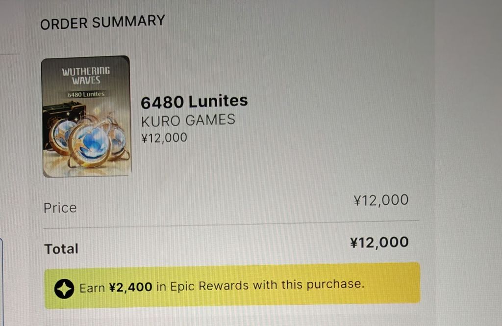 [闲聊杂谈] epic鸣潮充值返利 NGA玩家社区