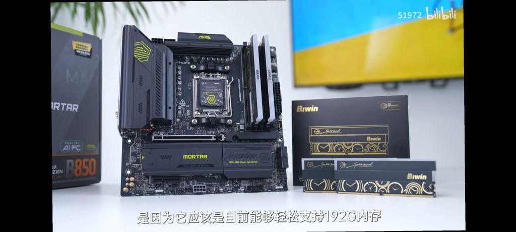 惊了，51972居然用B850迫击炮带的佰维DW100 192G内存 NGA玩家社区