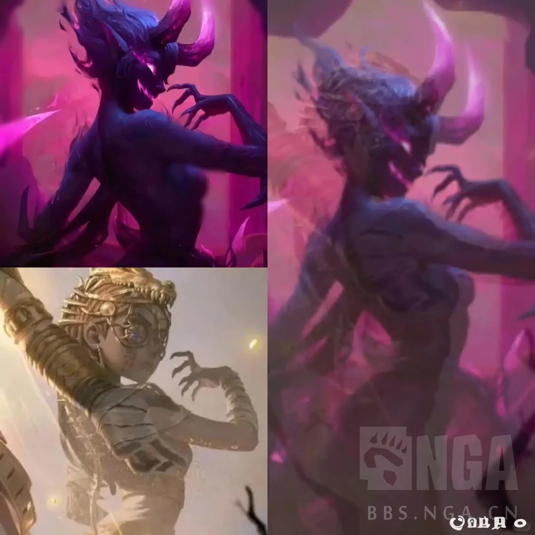 [新瓜][第五人格]新赛季精华海报过度借鉴lor寡妇原画 NGA玩家社区