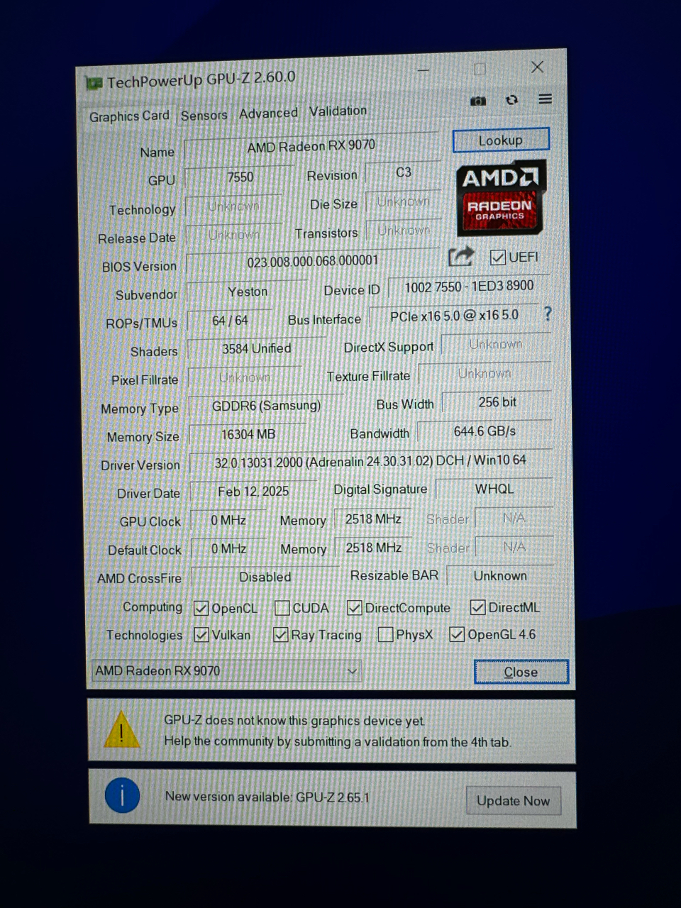 7800x3D 和 9070 水着，听劝 NGA玩家社区