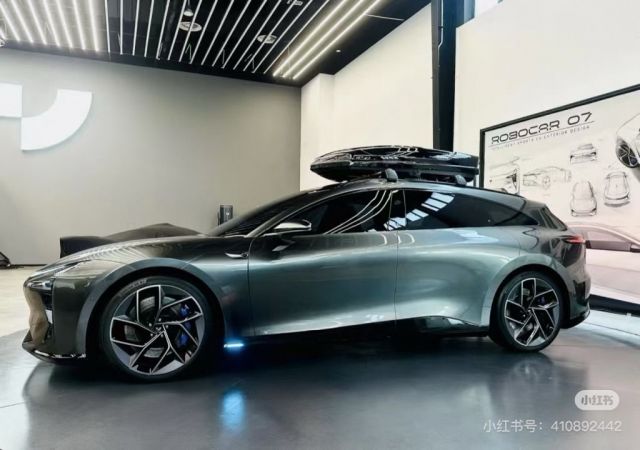 极越07这车也太帅了，目前在我心中已经超越小鹏p7和e排007了 NGA玩家社区