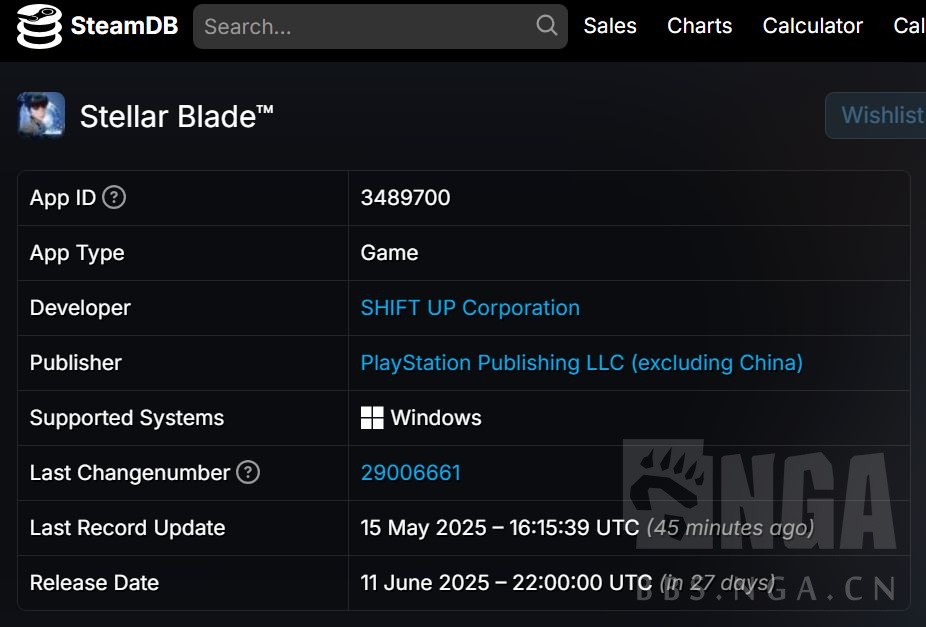 乐了 剑星中配268 国区不是索尼发行 NGA玩家社区