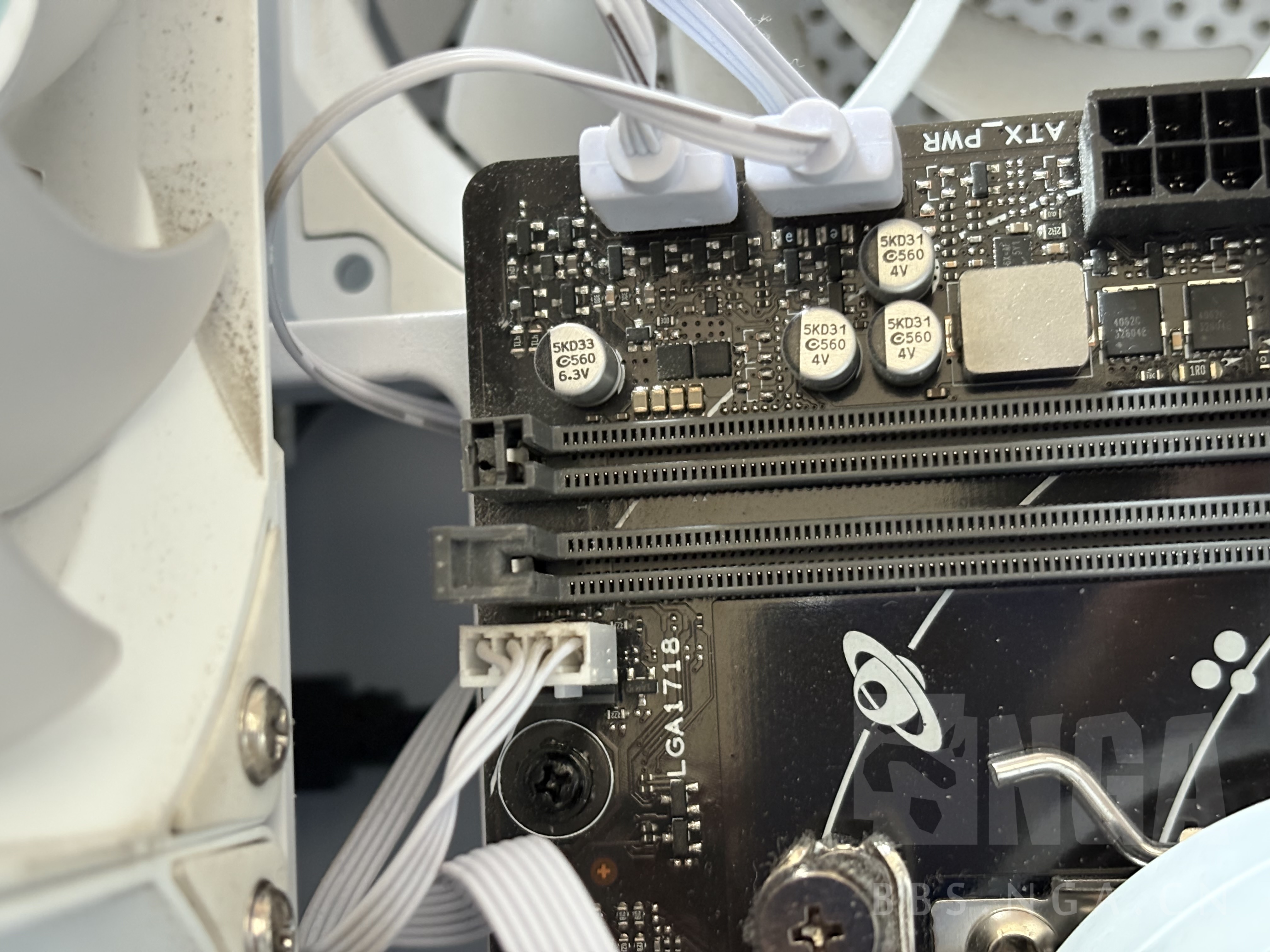 [电脑硬件] 7800x3d + B650M-K + 金河田MINI3机箱 + VK A240 NGA玩家社区