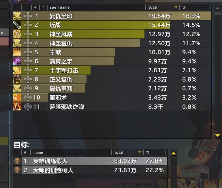 [技术讨论][80-惩戒]萌新'惩戒骑 CJQ'求教大佬 复仇审判 怎么打出来 NGA玩家社区