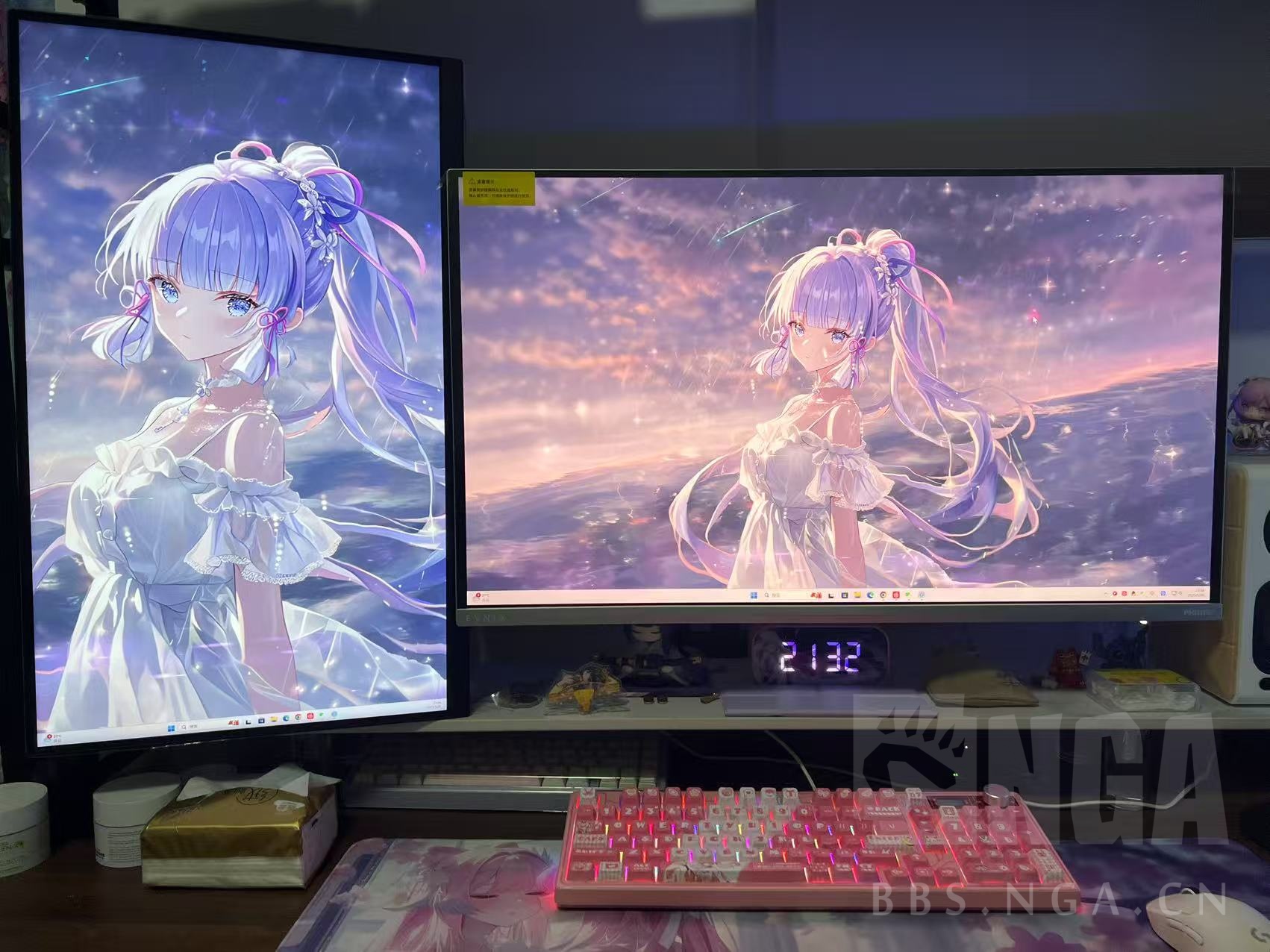 万能的坛友，飞利浦O8到了，但是画面感觉不是很适应(已破案，感谢坛友) NGA玩家社区